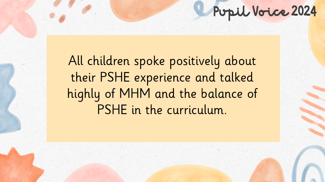 Grappenhall Heys Community Primary School - PSHE Pupil Voice